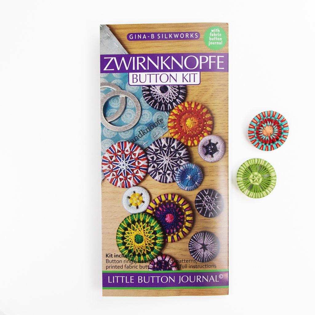 Zwirnknopfe Button Journal Kit | Sue Spargo Folk Art Quilts